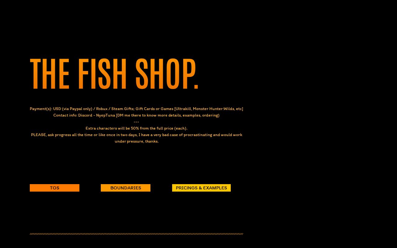 THE FISH SHOP